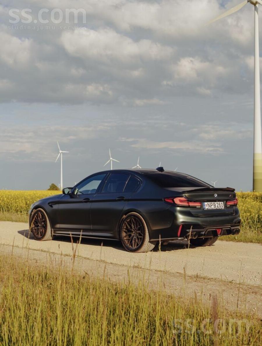 Zaļš BMW M5 2018 Liepāja, ar dzinēja tilpumu 4.40 L un nobraukumu 122 tūkst. km par 46550 €, foto 3 vietnē AUTOMOTO.COM.LV