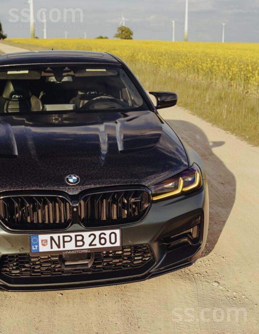 Zaļš BMW M5 2018 Liepāja, ar dzinēja tilpumu 4.40 L un nobraukumu 122 tūkst. km par 46550 €, foto 5 vietnē AUTOMOTO.COM.LV