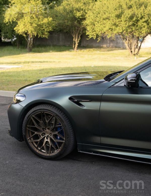 Zaļš BMW M5 2018 Liepāja, ar dzinēja tilpumu 4.40 L un nobraukumu 122 tūkst. km par 46550 €, foto 6 vietnē AUTOMOTO.COM.LV