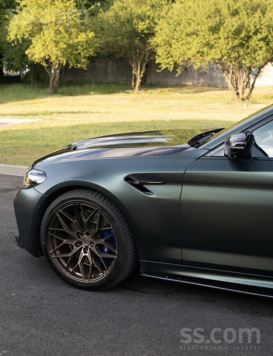 Zaļš BMW M5 2018 Liepāja, ar dzinēja tilpumu 4.40 L un nobraukumu 122 tūkst. km par 46550 €, foto 7 vietnē AUTOMOTO.COM.LV