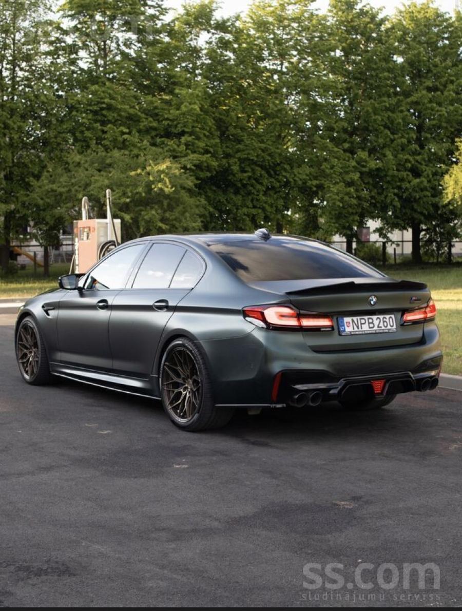 Zaļš BMW M5 2018 Liepāja, ar dzinēja tilpumu 4.40 L un nobraukumu 122 tūkst. km par 46550 €, foto 9 vietnē AUTOMOTO.COM.LV