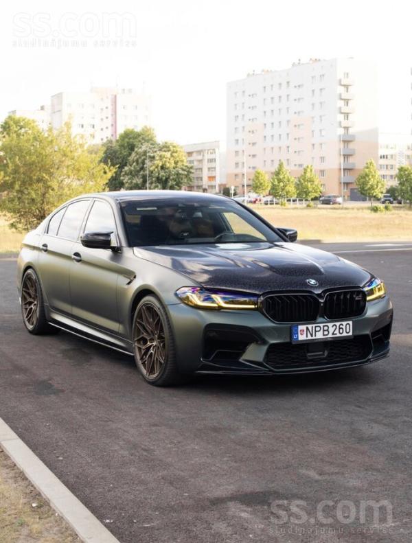 Zaļš BMW M5 2018 Liepāja, ar dzinēja tilpumu 4.40 L un nobraukumu 122 tūkst. km par 46550 €, foto 10 vietnē AUTOMOTO.COM.LV
