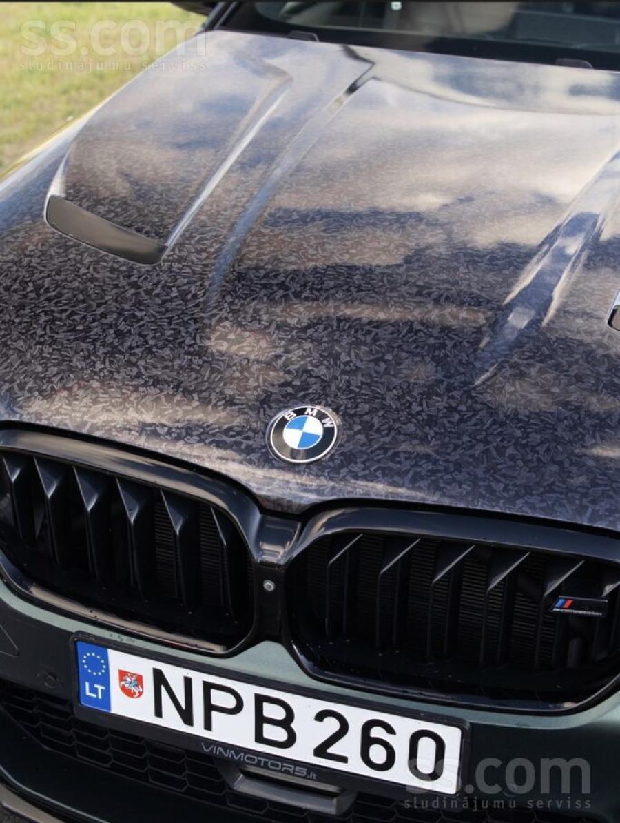 Zaļš BMW M5 2018 Liepāja, ar dzinēja tilpumu 4.40 L un nobraukumu 122 tūkst. km par 46550 €, foto 12 vietnē AUTOMOTO.COM.LV