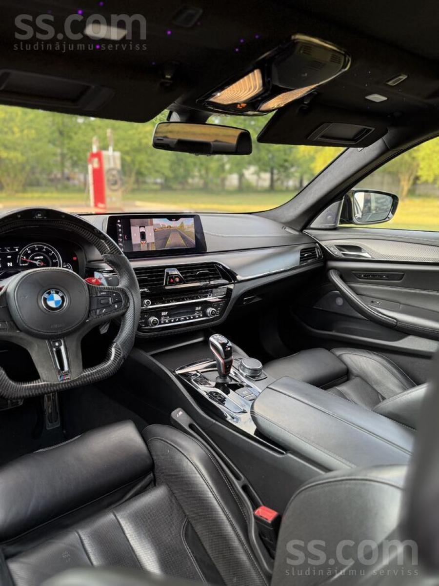 Zaļš BMW M5 2018 Liepāja, ar dzinēja tilpumu 4.40 L un nobraukumu 122 tūkst. km par 46550 €, foto 13 vietnē AUTOMOTO.COM.LV