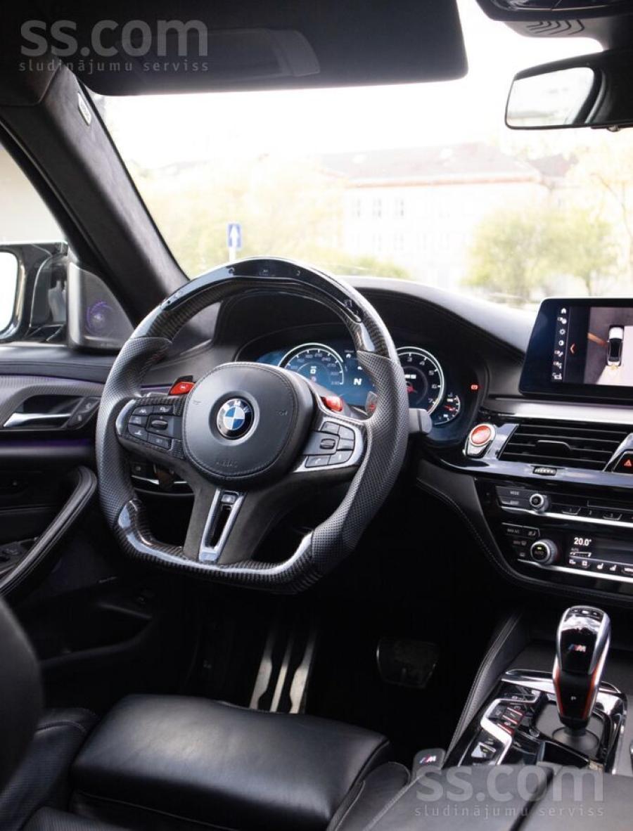 Zaļš BMW M5 2018 Liepāja, ar dzinēja tilpumu 4.40 L un nobraukumu 122 tūkst. km par 46550 €, foto 15 vietnē AUTOMOTO.COM.LV