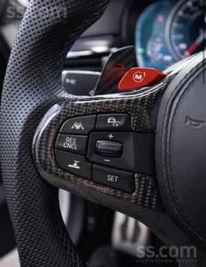 Zaļš BMW M5 2018 Liepāja, ar dzinēja tilpumu 4.40 L un nobraukumu 122 tūkst. km par 46550 €, foto 17 vietnē AUTOMOTO.COM.LV