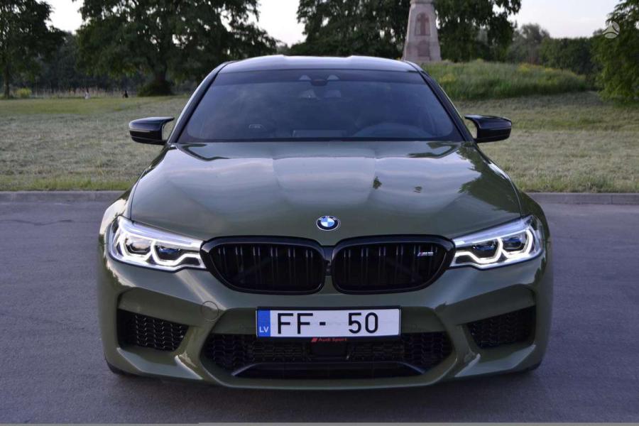 Zaļš BMW M5 2020 Jūrmala, ar dzinēja tilpumu 4.40 L un nobraukumu 58 tūkst. km par 67800 €, foto 1 vietnē AUTOMOTO.COM.LV