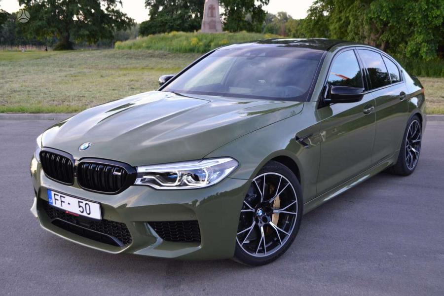 Zaļš BMW M5 2020 Jūrmala, ar dzinēja tilpumu 4.40 L un nobraukumu 58 tūkst. km par 67800 €, foto 4 vietnē AUTOMOTO.COM.LV