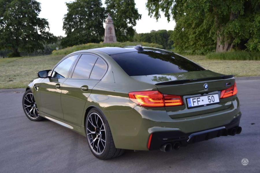 Zaļš BMW M5 2020 Jūrmala, ar dzinēja tilpumu 4.40 L un nobraukumu 58 tūkst. km par 67800 €, foto 5 vietnē AUTOMOTO.COM.LV