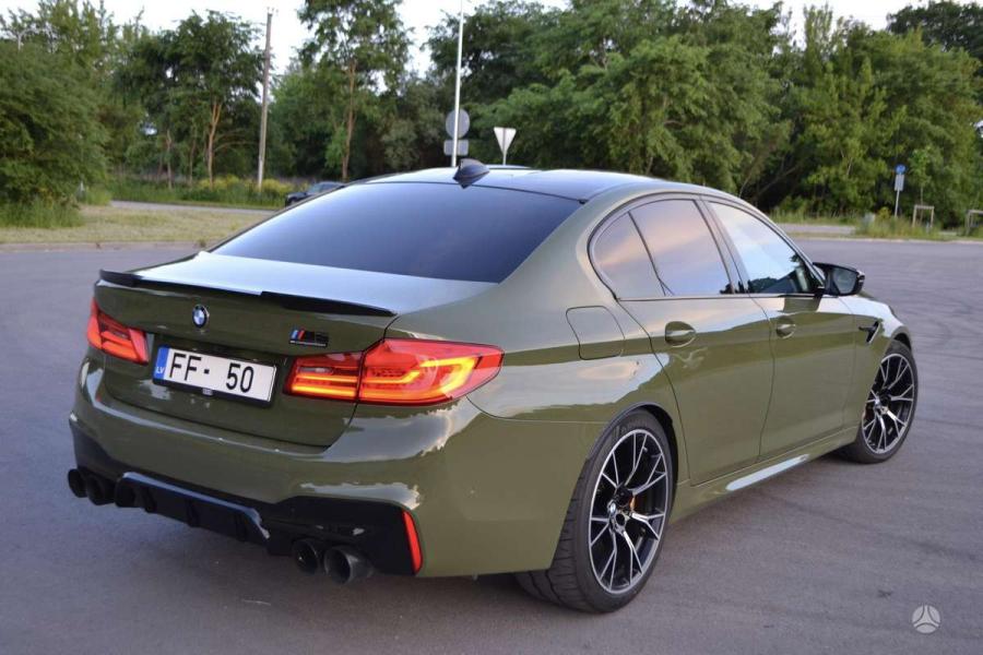 Zaļš BMW M5 2020 Jūrmala, ar dzinēja tilpumu 4.40 L un nobraukumu 58 tūkst. km par 67800 €, foto 6 vietnē AUTOMOTO.COM.LV