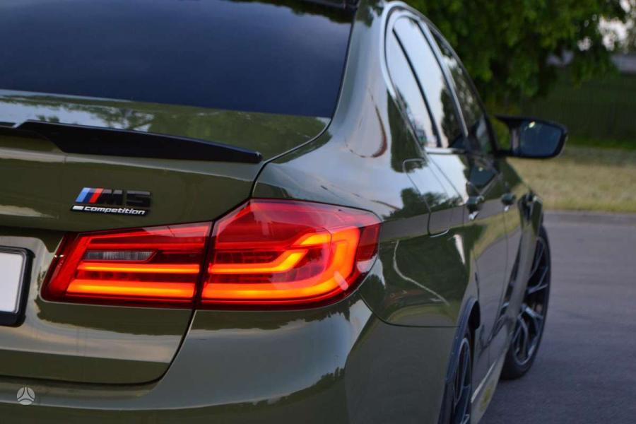 Zaļš BMW M5 2020 Jūrmala, ar dzinēja tilpumu 4.40 L un nobraukumu 58 tūkst. km par 67800 €, foto 9 vietnē AUTOMOTO.COM.LV