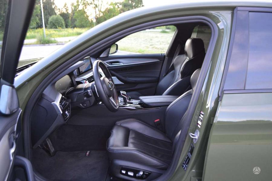 Zaļš BMW M5 2020 Jūrmala, ar dzinēja tilpumu 4.40 L un nobraukumu 58 tūkst. km par 67800 €, foto 10 vietnē AUTOMOTO.COM.LV