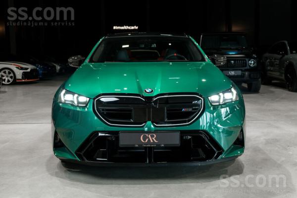 Zaļš BMW M5 2025 Rīga, ar dzinēja tilpumu 4.40 L un nobraukumu 9 tūkst. km par 110836 €, foto 2 vietnē AUTOMOTO.COM.LV