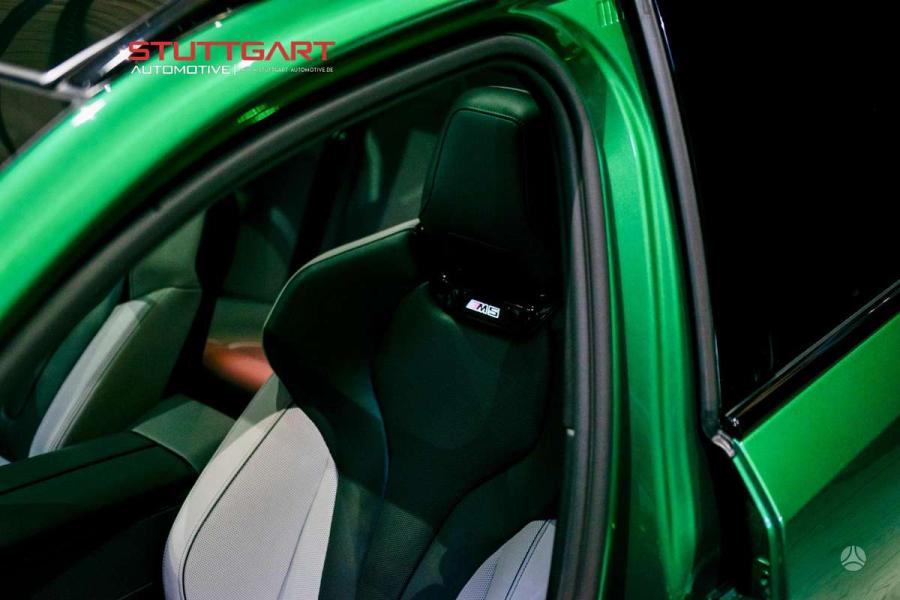 Green BMW M5 2025 in Kaunas, with an engine capacity of 4.40 L and mileage of 20 thousand km for 115500 €, photo 3 on AUTOMOTO.COM.LV