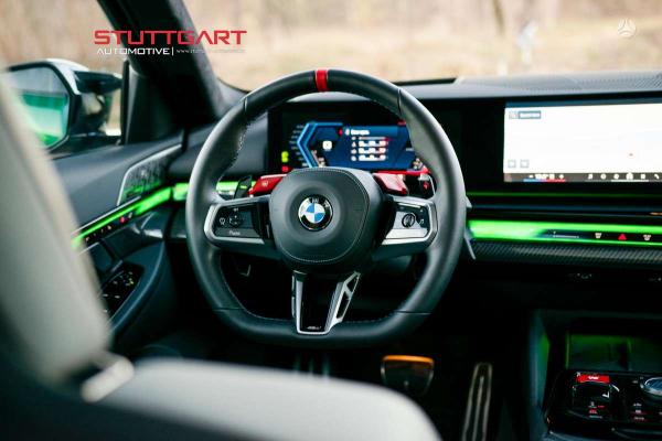 Green BMW M5 2025 in Kaunas, with an engine capacity of 4.40 L and mileage of 20 thousand km for 115500 €, photo 7 on AUTOMOTO.COM.LV