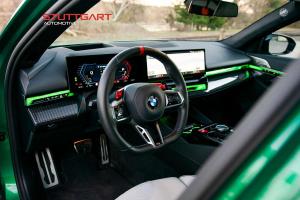 Green BMW M5 2025 in Kaunas, with an engine capacity of 4.40 L and mileage of 20 thousand km for 115500 €, photo 9 on AUTOMOTO.COM.LV