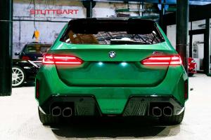 Green BMW M5 2025 in Kaunas, with an engine capacity of 4.40 L and mileage of 20 thousand km for 115500 €, photo 16 on AUTOMOTO.COM.LV