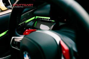 Green BMW M5 2025 in Kaunas, with an engine capacity of 4.40 L and mileage of 20 thousand km for 115500 €, photo 18 on AUTOMOTO.COM.LV