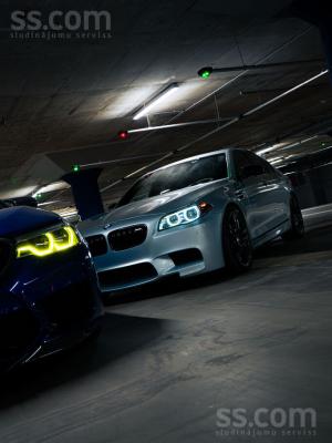 Grey BMW M5 2012 in Riga, with an engine capacity of 4.40 L and mileage of 0 thousand km for 32100 €, photo 33 on AUTOMOTO.COM.LV