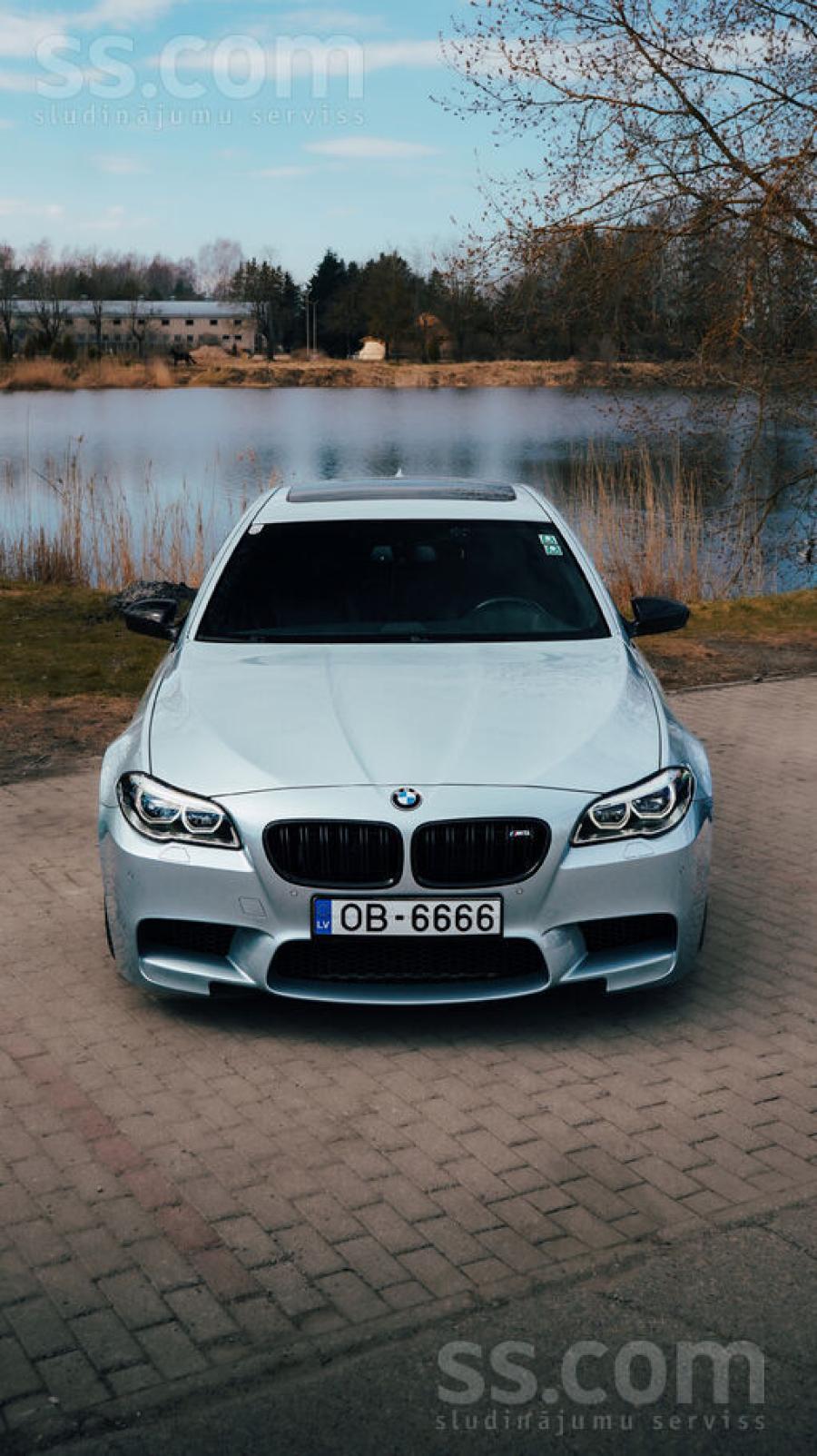 Grey BMW M5 2012 in Riga, with an engine capacity of 4.40 L and mileage of 0 thousand km for 29000 €, photo 1 on AUTOMOTO.COM.LV
