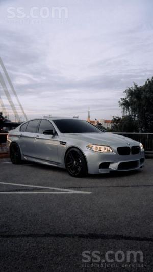 Grey BMW M5 2012 in Riga, with an engine capacity of 4.40 L and mileage of 0 thousand km for 29000 €, photo 23 on AUTOMOTO.COM.LV