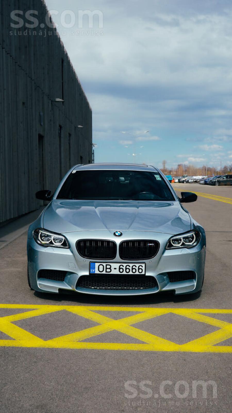Pelēks BMW M5 2012 Rīga, ar dzinēja tilpumu 4.40 L un nobraukumu 0 tūkst. km par 28000 €, foto 19 vietnē AUTOMOTO.COM.LV