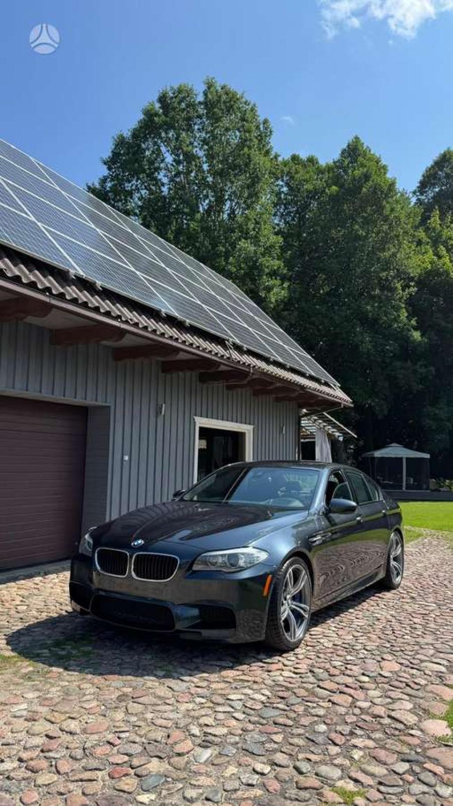 Grey BMW M5 2013 in Varena, with an engine capacity of 4.40 L and mileage of 168 thousand km for 18500 €, photo 3 on AUTOMOTO.COM.LV