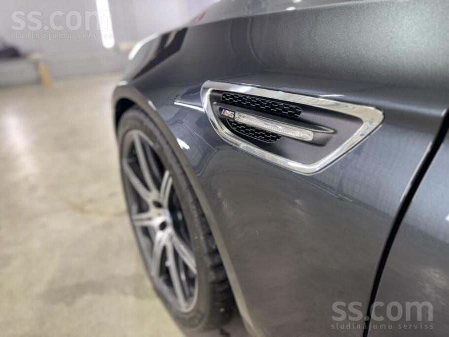 Grey BMW M5 2014 in Riga, with an engine capacity of 4.40 L and mileage of 82 thousand km for 38900 €, photo 11 on AUTOMOTO.COM.LV