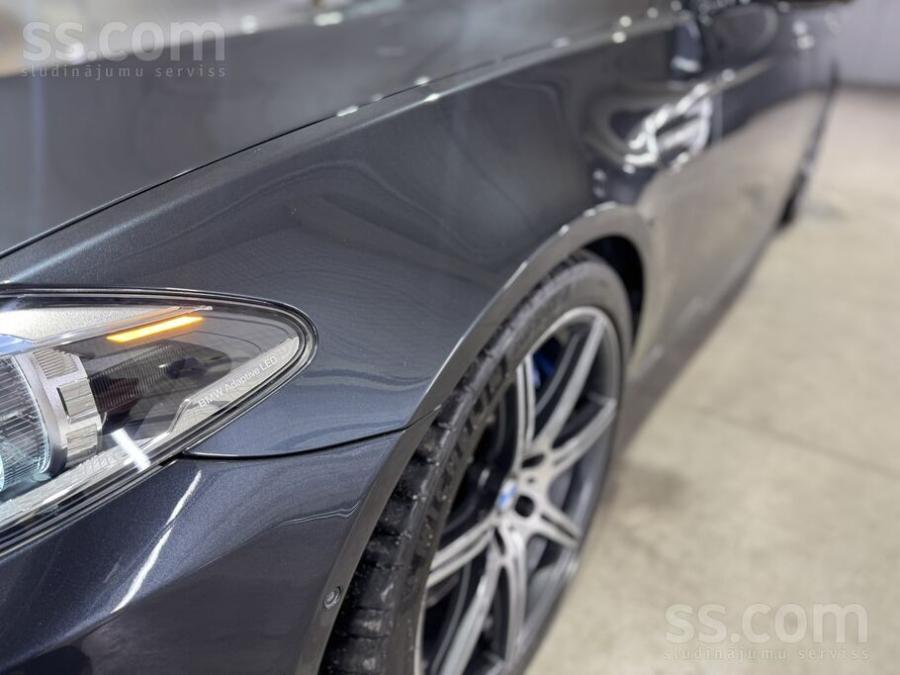 Grey BMW M5 2014 in Riga, with an engine capacity of 4.40 L and mileage of 82 thousand km for 38900 €, photo 12 on AUTOMOTO.COM.LV