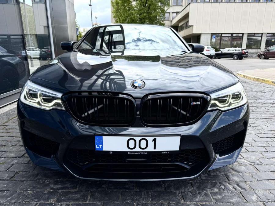 Pelēks BMW M5 2018 Viļņa, ar dzinēja tilpumu 4.40 L un nobraukumu 9 tūkst. km par 48500 €, foto 9 vietnē AUTOMOTO.COM.LV