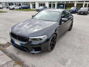 Grey BMW M5 2018 in Vilnius, with an engine capacity of 4.40 L and mileage of 212 thousand km for 36999 €, photo 38 on AUTOMOTO.COM.LV
