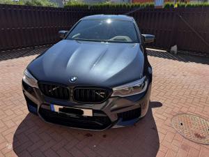 Pelēks BMW M5 2018 Viļņa, ar dzinēja tilpumu 4.40 L un nobraukumu 10 tūkst. km par 43200 €, foto 4 vietnē AUTOMOTO.COM.LV