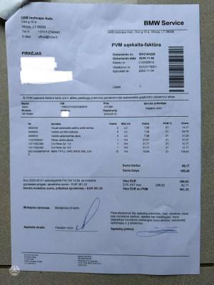 Pelēks BMW M5 2018 Viļņa, ar dzinēja tilpumu 4.40 L un nobraukumu 10 tūkst. km par 43200 €, foto 45 vietnē AUTOMOTO.COM.LV