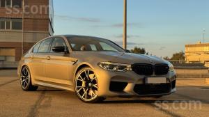 Grey BMW M5 2019 in Riga, with an engine capacity of 4.40 L and mileage of 108 thousand km for 59990 €, photo 3 on AUTOMOTO.COM.LV