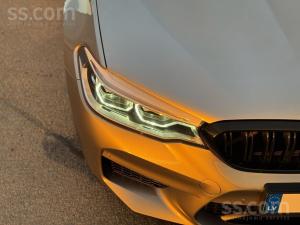 Grey BMW M5 2019 in Riga, with an engine capacity of 4.40 L and mileage of 108 thousand km for 59990 €, photo 8 on AUTOMOTO.COM.LV