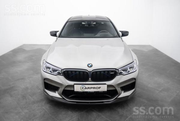 Pelēks BMW M5 2019 Tallina, ar dzinēja tilpumu 4.40 L un nobraukumu 58 tūkst. km par 54999 €, foto 2 vietnē AUTOMOTO.COM.LV