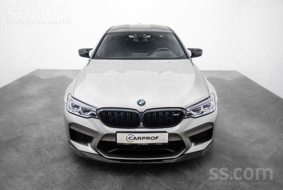 Pelēks BMW M5 2019 Tallina, ar dzinēja tilpumu 4.40 L un nobraukumu 58 tūkst. km par 54999 €, foto 3 vietnē AUTOMOTO.COM.LV