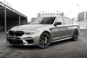 Pelēks BMW M5 2019 Viļņa, ar dzinēja tilpumu 4.40 L un nobraukumu 150 tūkst. km par 47500 €, foto 3 vietnē AUTOMOTO.COM.LV