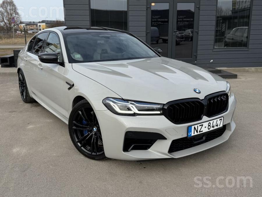 Pelēks BMW M5 2022 Jelgava, ar dzinēja tilpumu 4.40 L un nobraukumu 0 tūkst. km par 68500 €, foto 1 vietnē AUTOMOTO.COM.LV