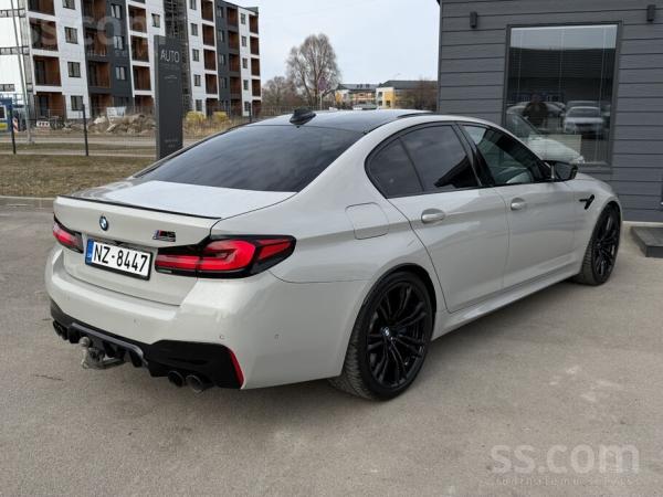 Pelēks BMW M5 2022 Jelgava, ar dzinēja tilpumu 4.40 L un nobraukumu 0 tūkst. km par 68500 €, foto 5 vietnē AUTOMOTO.COM.LV