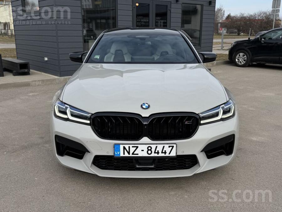 Pelēks BMW M5 2022 Jelgava, ar dzinēja tilpumu 4.40 L un nobraukumu 0 tūkst. km par 68500 €, foto 8 vietnē AUTOMOTO.COM.LV