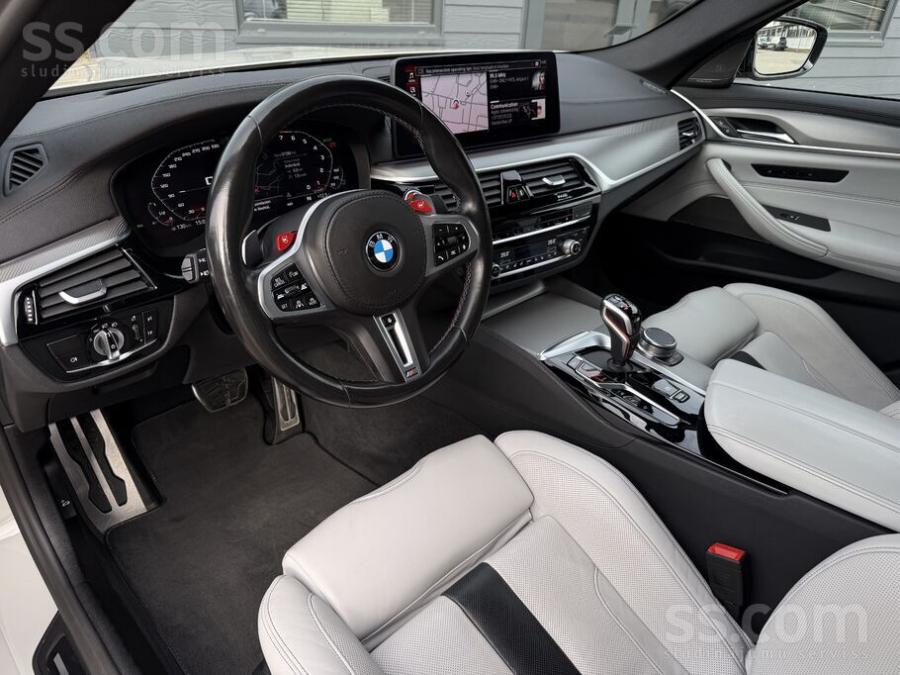 Pelēks BMW M5 2022 Jelgava, ar dzinēja tilpumu 4.40 L un nobraukumu 0 tūkst. km par 68500 €, foto 12 vietnē AUTOMOTO.COM.LV