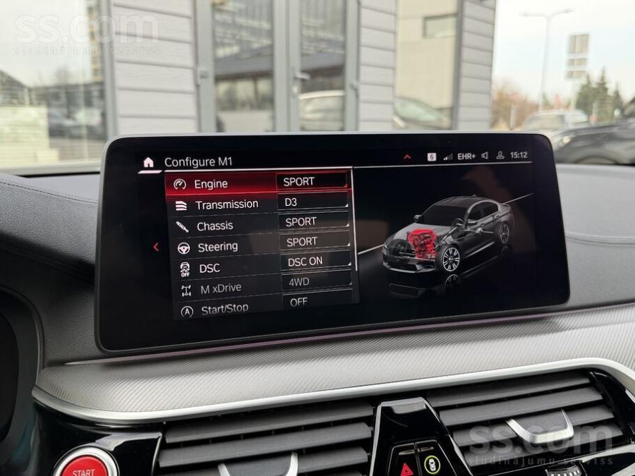 Pelēks BMW M5 2022 Jelgava, ar dzinēja tilpumu 4.40 L un nobraukumu 0 tūkst. km par 68500 €, foto 32 vietnē AUTOMOTO.COM.LV