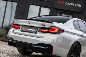 Pelēks BMW M5 2022 Jelgava, ar dzinēja tilpumu 4.40 L un nobraukumu 101 tūkst. km par 73200 €, foto 7 vietnē AUTOMOTO.COM.LV