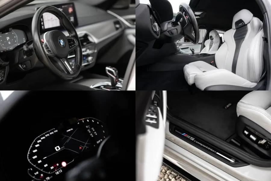 Pelēks BMW M5 2022 Jelgava, ar dzinēja tilpumu 4.40 L un nobraukumu 101 tūkst. km par 73200 €, foto 25 vietnē AUTOMOTO.COM.LV