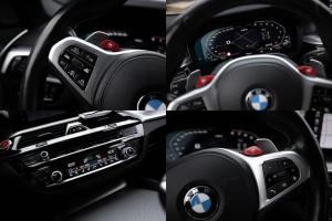 Pelēks BMW M5 2022 Jelgava, ar dzinēja tilpumu 4.40 L un nobraukumu 101 tūkst. km par 73200 €, foto 31 vietnē AUTOMOTO.COM.LV