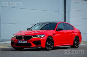 Sarkans BMW M5 2021 Rīga, ar dzinēja tilpumu 4.40 L un nobraukumu 145 tūkst. km par 65900 €, foto 5 vietnē AUTOMOTO.COM.LV
