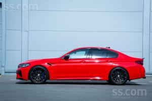 Sarkans BMW M5 2021 Rīga, ar dzinēja tilpumu 4.40 L un nobraukumu 145 tūkst. km par 65900 €, foto 8 vietnē AUTOMOTO.COM.LV