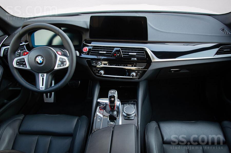 Sarkans BMW M5 2021 Rīga, ar dzinēja tilpumu 4.40 L un nobraukumu 145 tūkst. km par 65900 €, foto 10 vietnē AUTOMOTO.COM.LV
