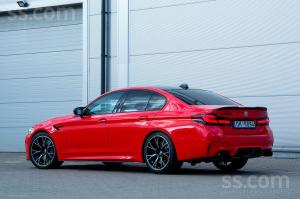 Sarkans BMW M5 2021 Rīga, ar dzinēja tilpumu 4.40 L un nobraukumu 147 tūkst. km par 64000 €, foto 4 vietnē AUTOMOTO.COM.LV